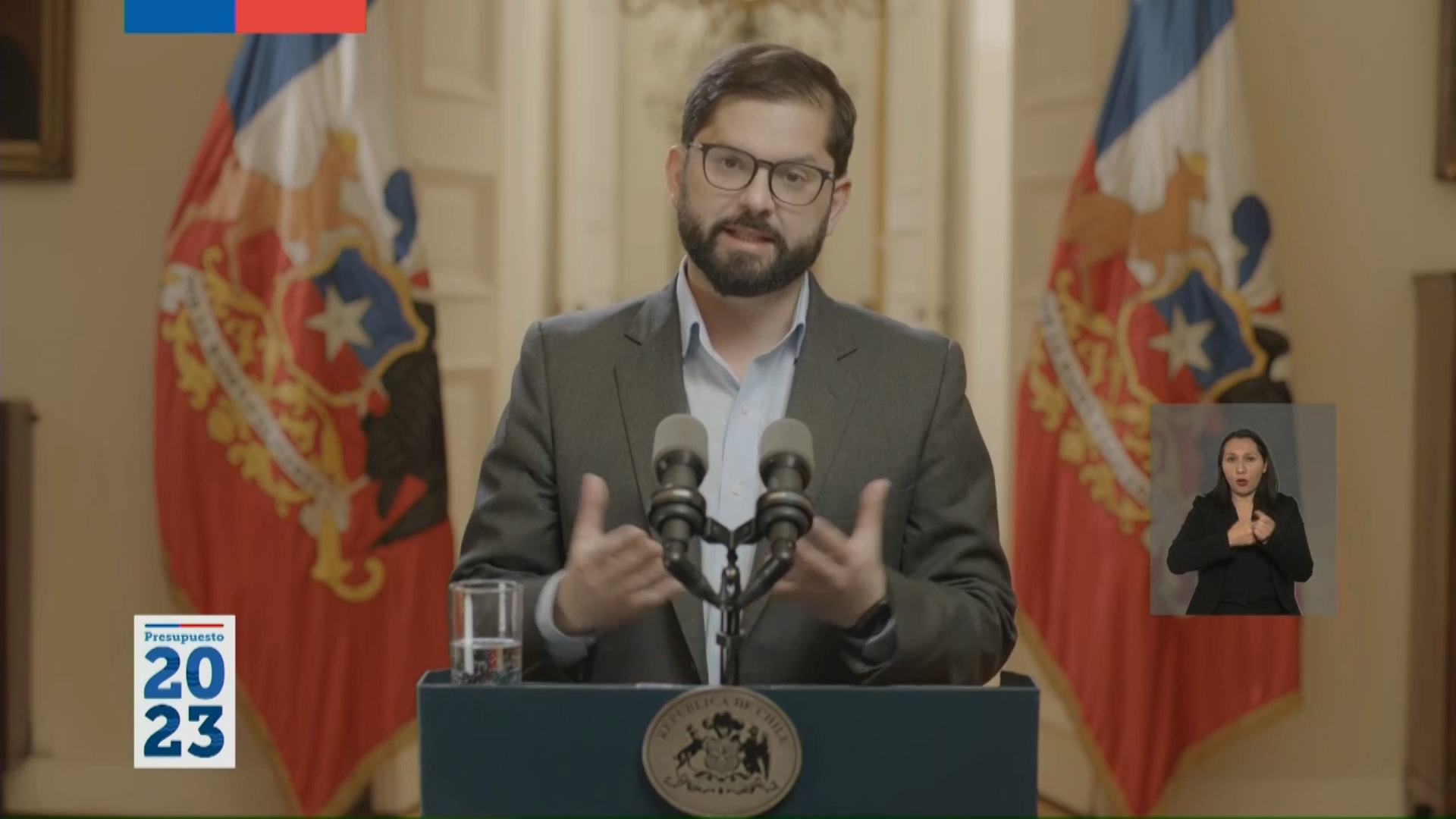 Cadena Nacional Presidente Gabriel Boric – Señal Mediabanco